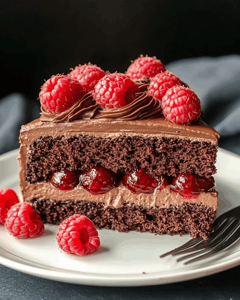 Mini Chocolate & Raspberry Cake