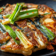 Crispy Korean Spring Onion Pancake (Pajeon) Delight
