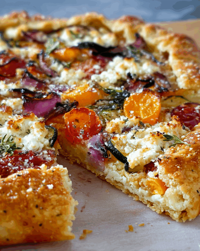 Fall Veggie and Ricotta Galette