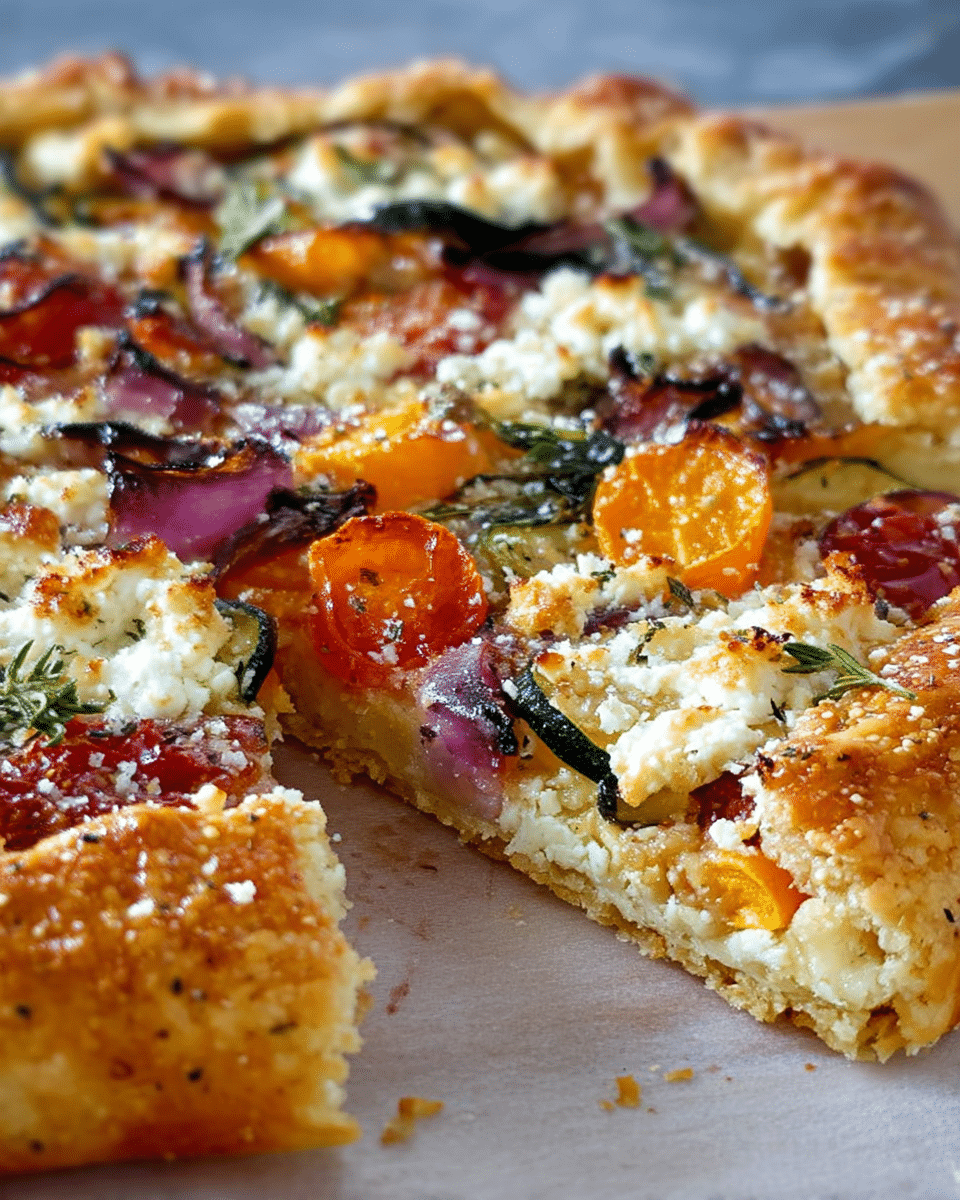 Fall Veggie and Ricotta Galette